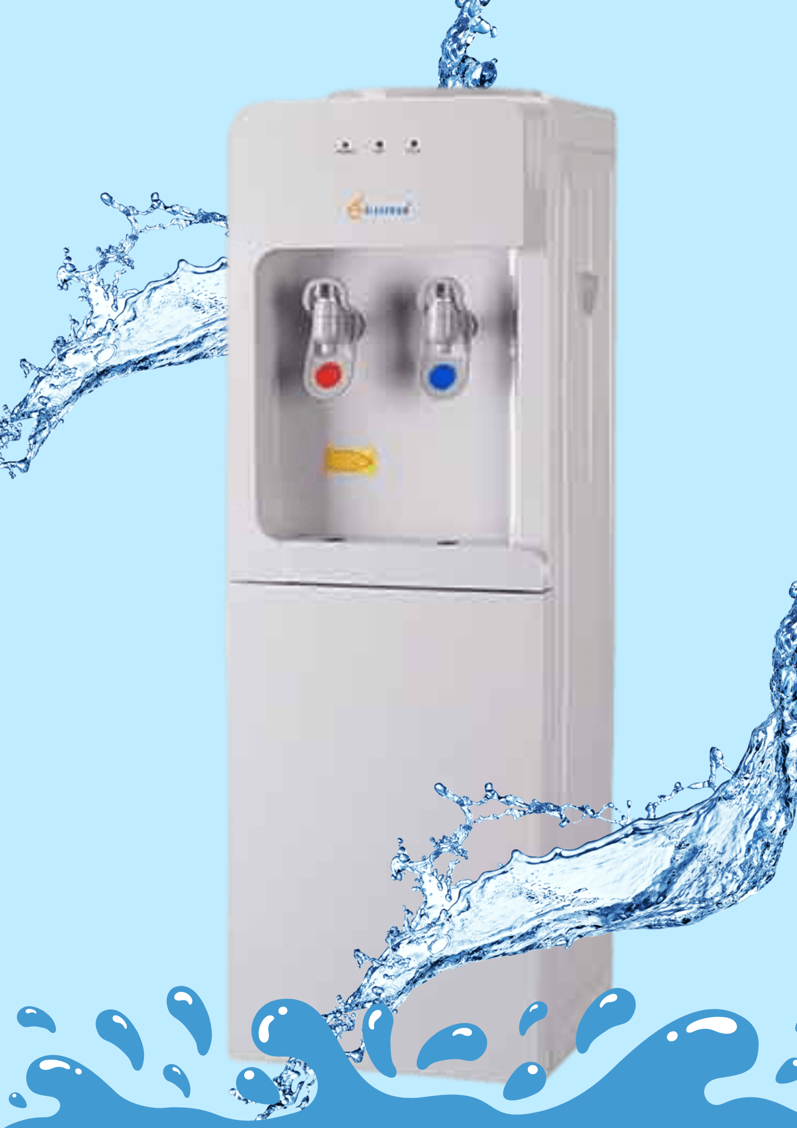 Electron Standing Dispenser Hot & Normal (EL-67N) - Barshu Suppliers